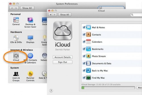 Panel de Control de iCloud disponible para Windows y Mac OS X